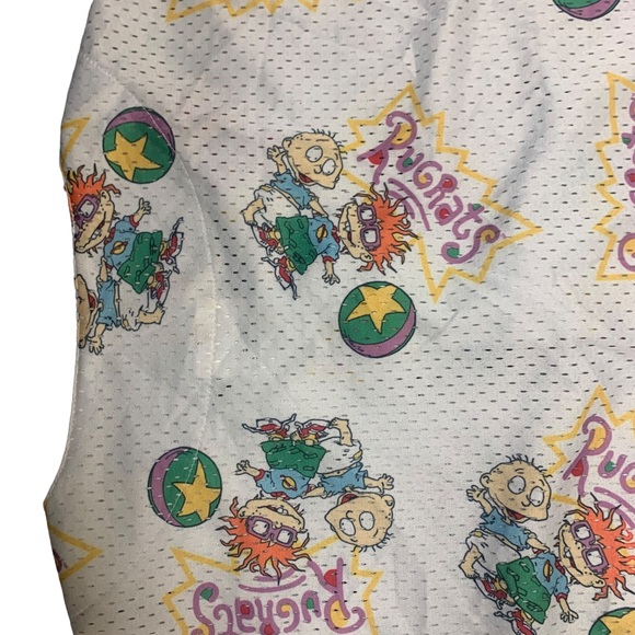 Nickelodeon | Tops | Nickelodeon Rugrats Womens White Baseball All Over ...